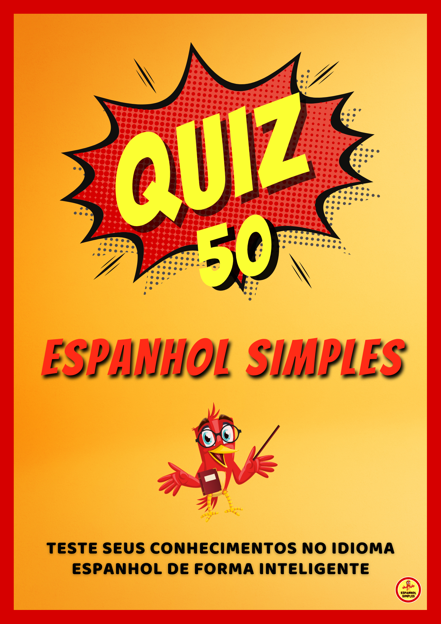 E-book Espanhol Simples - Aprenda Espanhol Rápido e Fácil